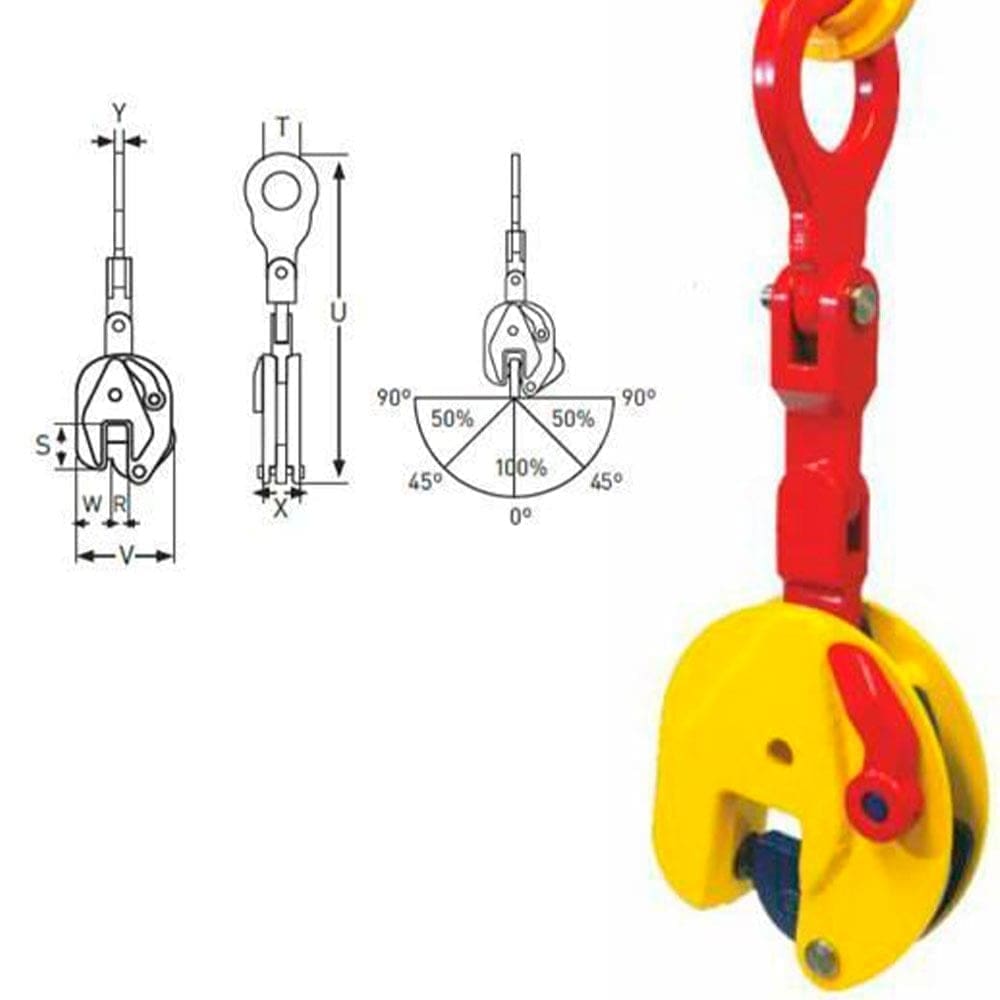 TSMP/STSMP – Vertical Plate-Clamp - Fuertes Ind